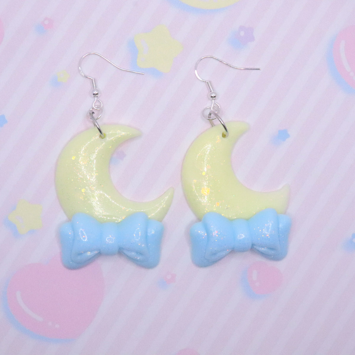 fancy moon earrings 1 ♡| diccha